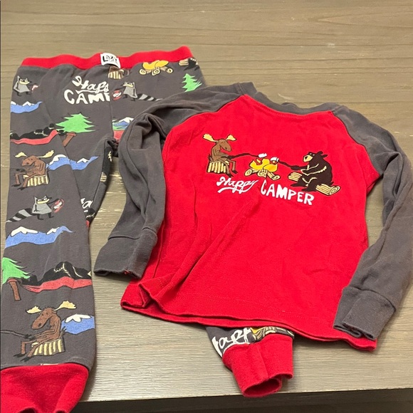 Lazy One | Pajamas | Lazy One Happy Camper Kids Pajama Set Red And ...